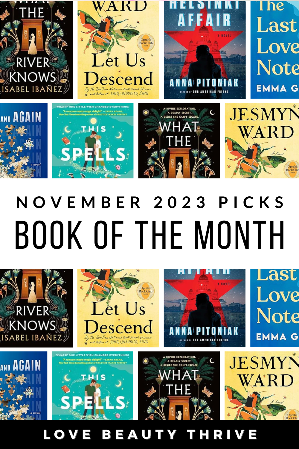 Amazing November 2023 Book of the Month Picks